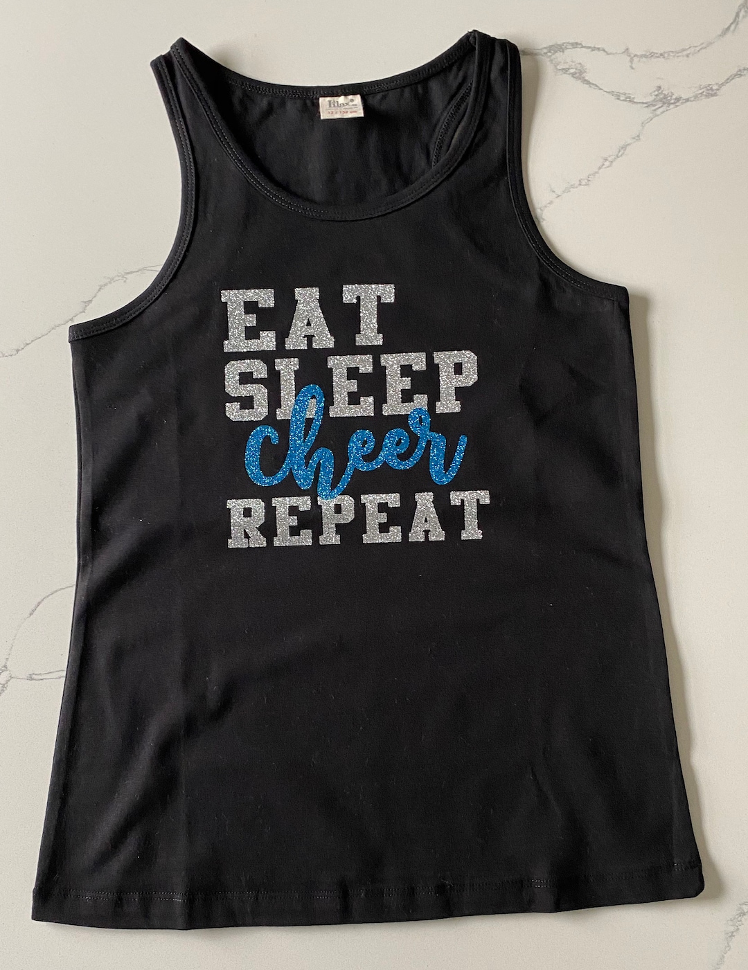 Custom Cheer Tank Top, Cheerleader Shirt, Cheer Squad, Personalized ...