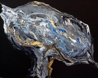 Abstract painting | Etsy