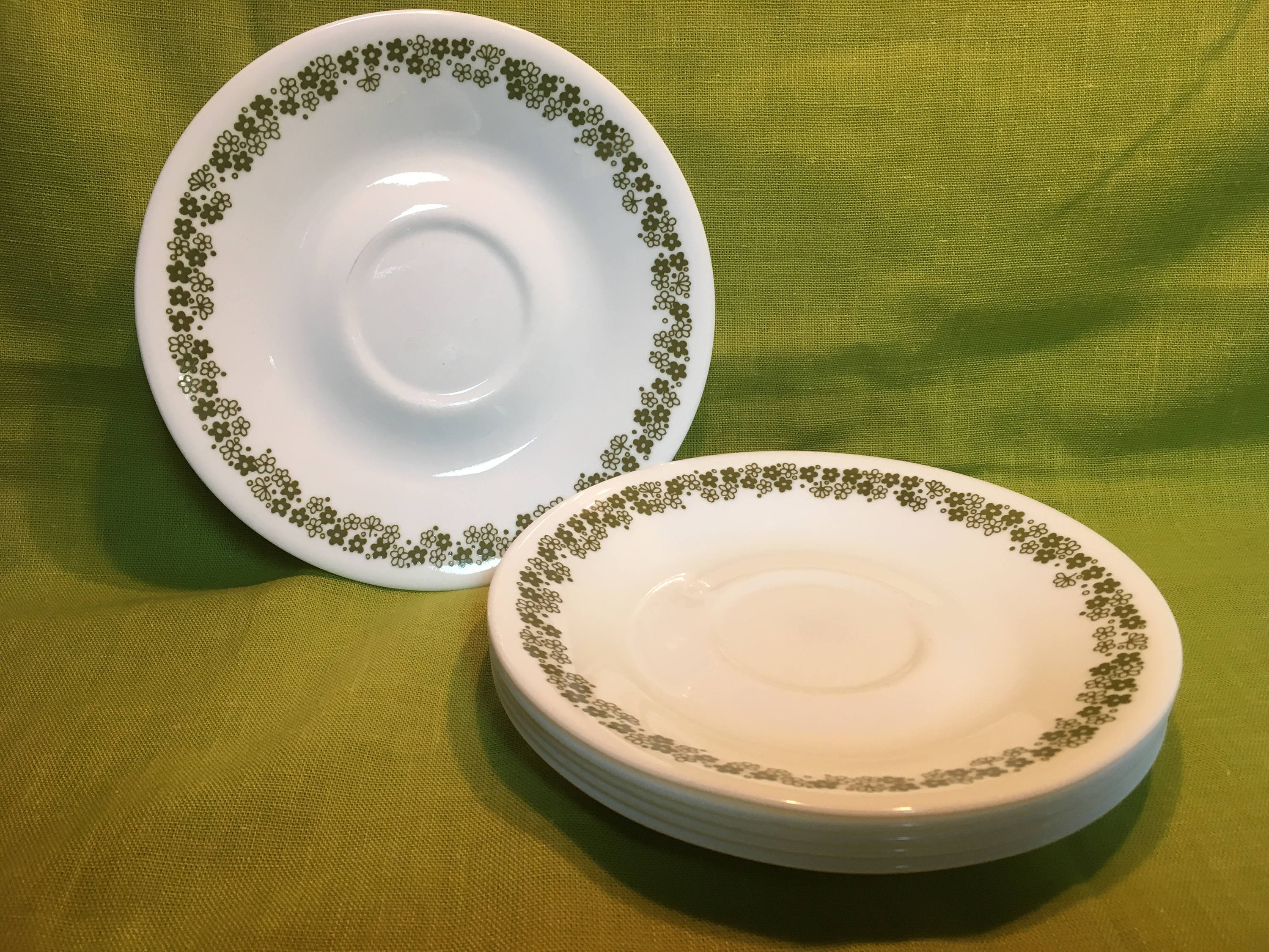 Corelle Crazy Daisy/spring Blossom Saucer Vintage - Etsy