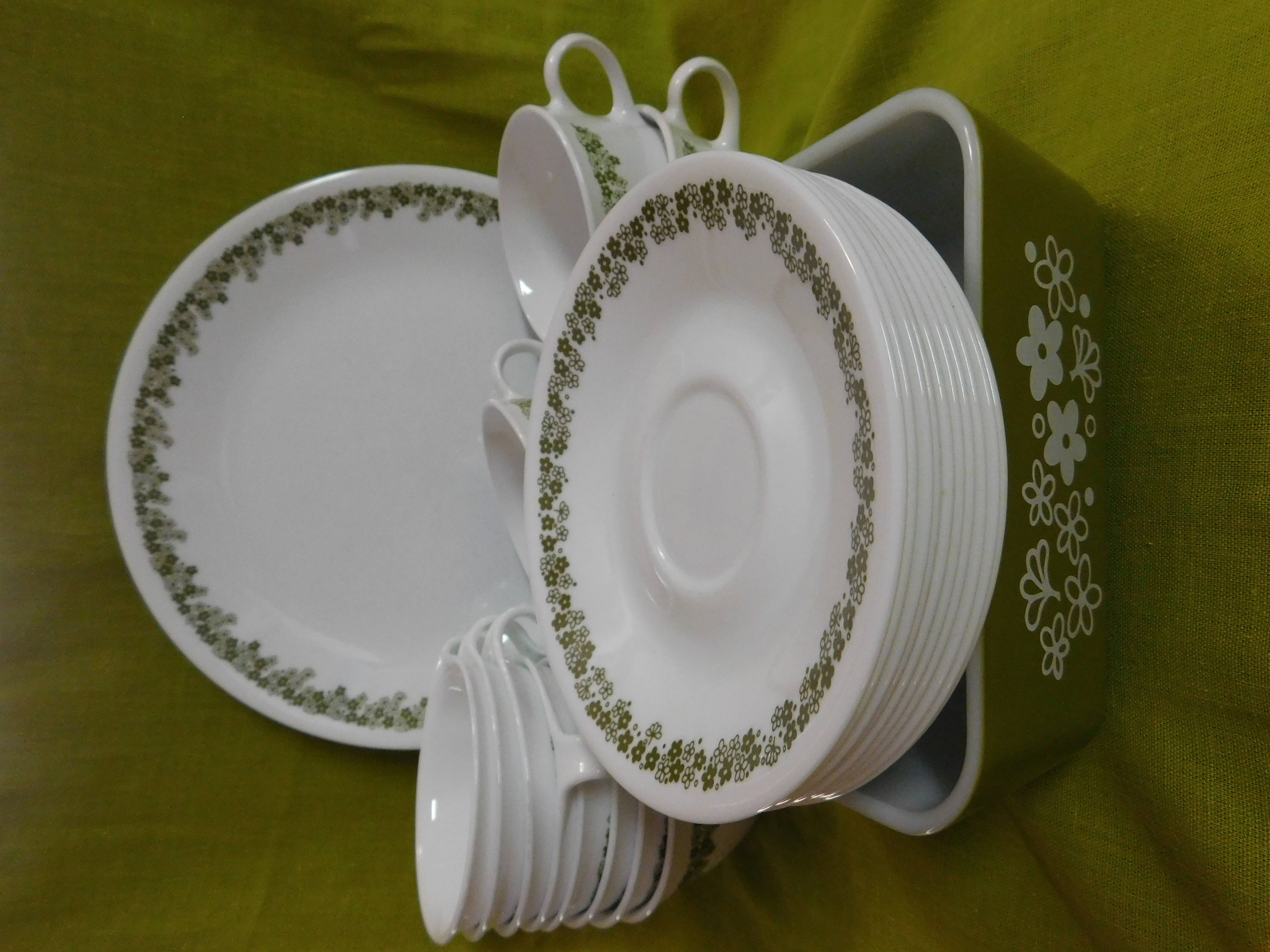 Corelle Crazy Daisy/spring Blossom Saucer Vintage - Etsy