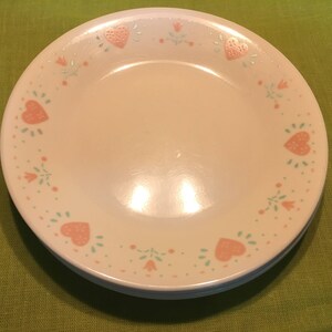 Corelle Forever Yours Dessert Plate Vintage - Etsy