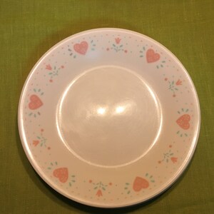 Corelle Forever Yours Dessert Plate Vintage - Etsy