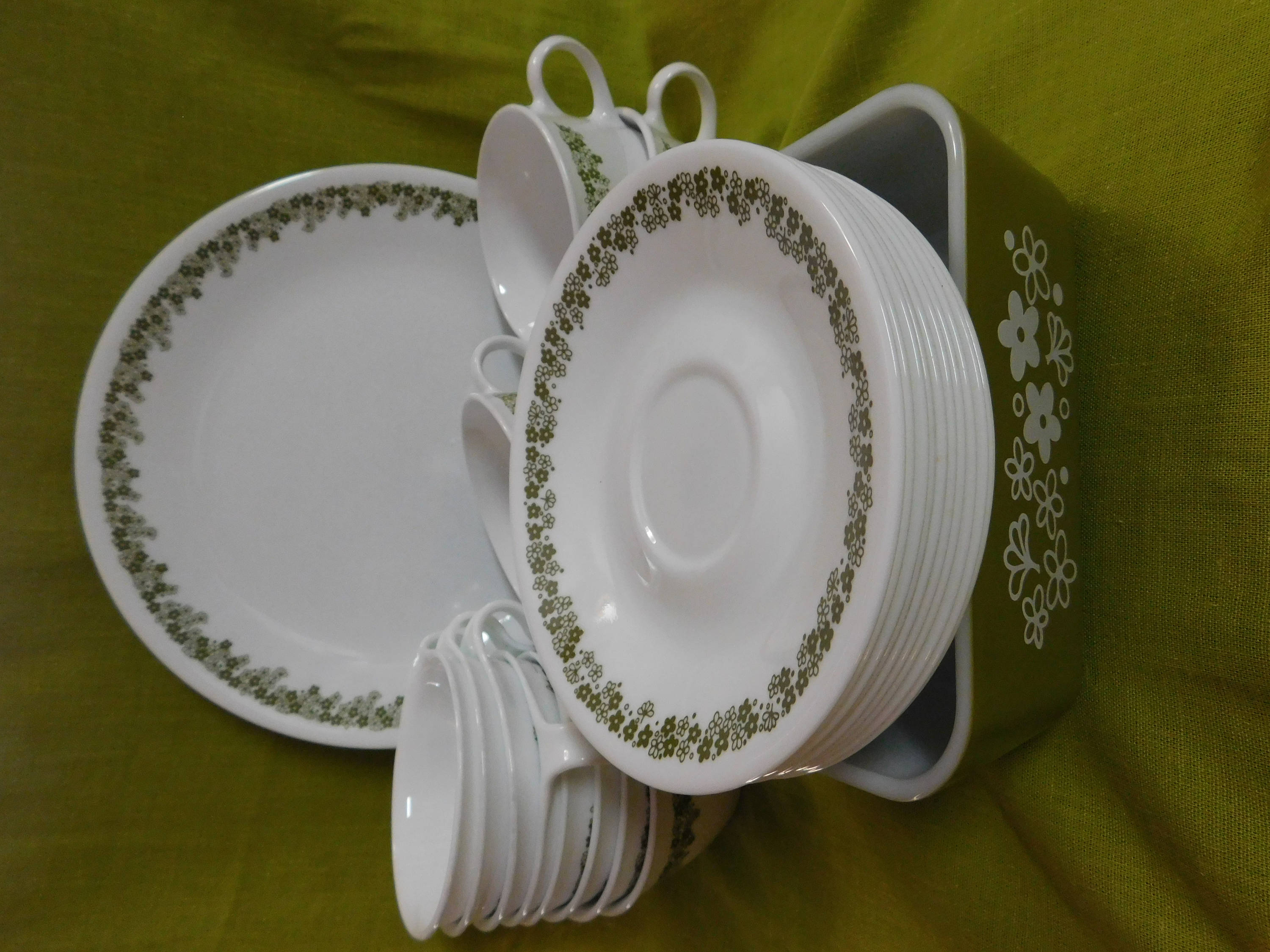 Corelle Crazy Daisy/spring Blossom Saucer Vintage - Etsy