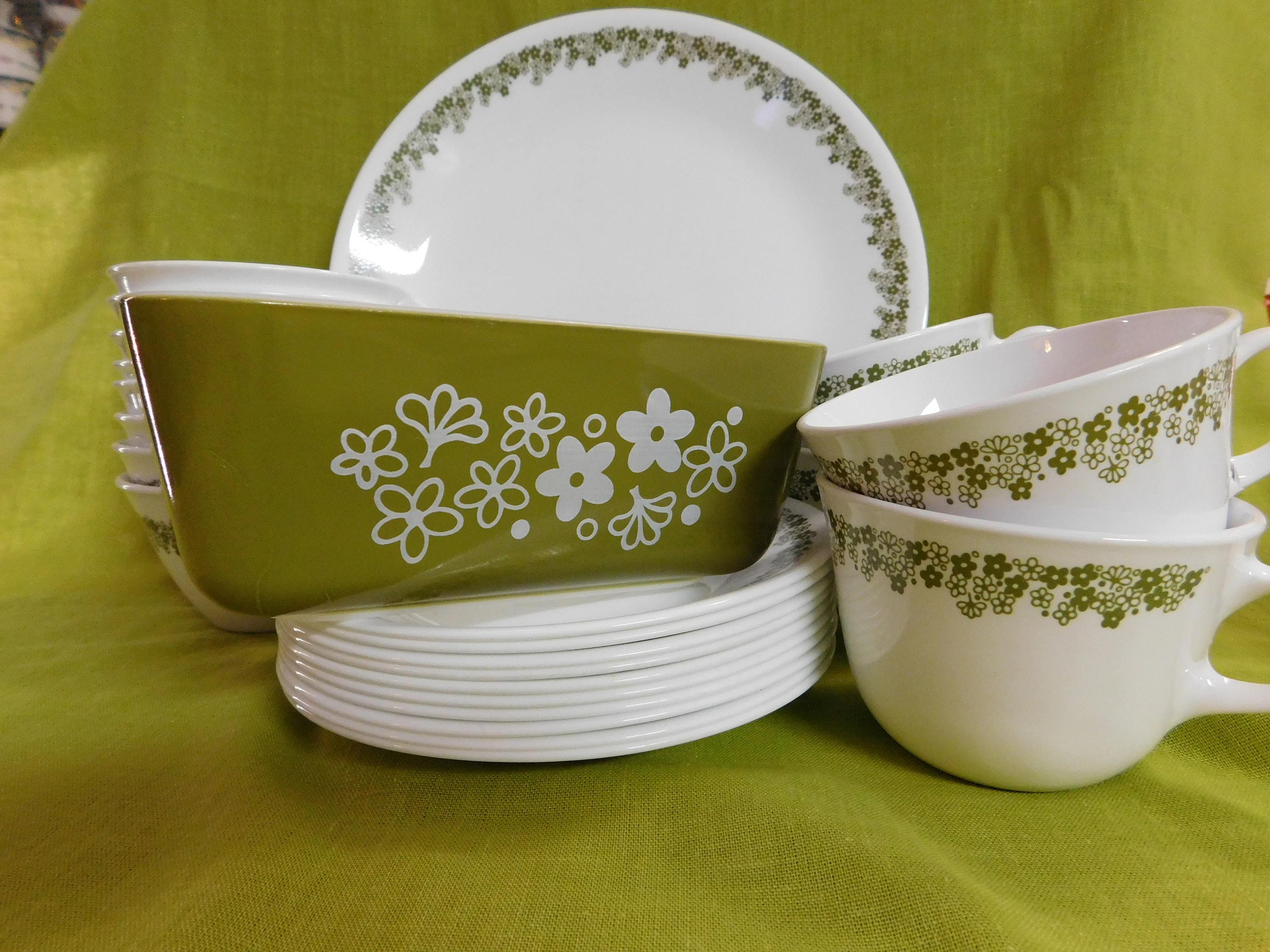 Corelle Crazy Daisy/spring Blossom Saucer Vintage - Etsy