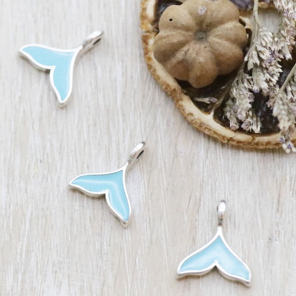 Whale Tail Charm - Etsy
