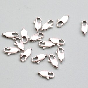 10mm Silver Plated Lobster Clasps lobster Clasp Jewelry Clasps, Metal ...