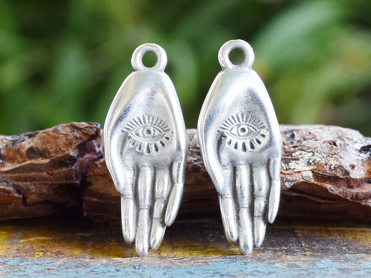 Healing Hand Pendant Modern Style-spiritual Metal Hand - Etsy