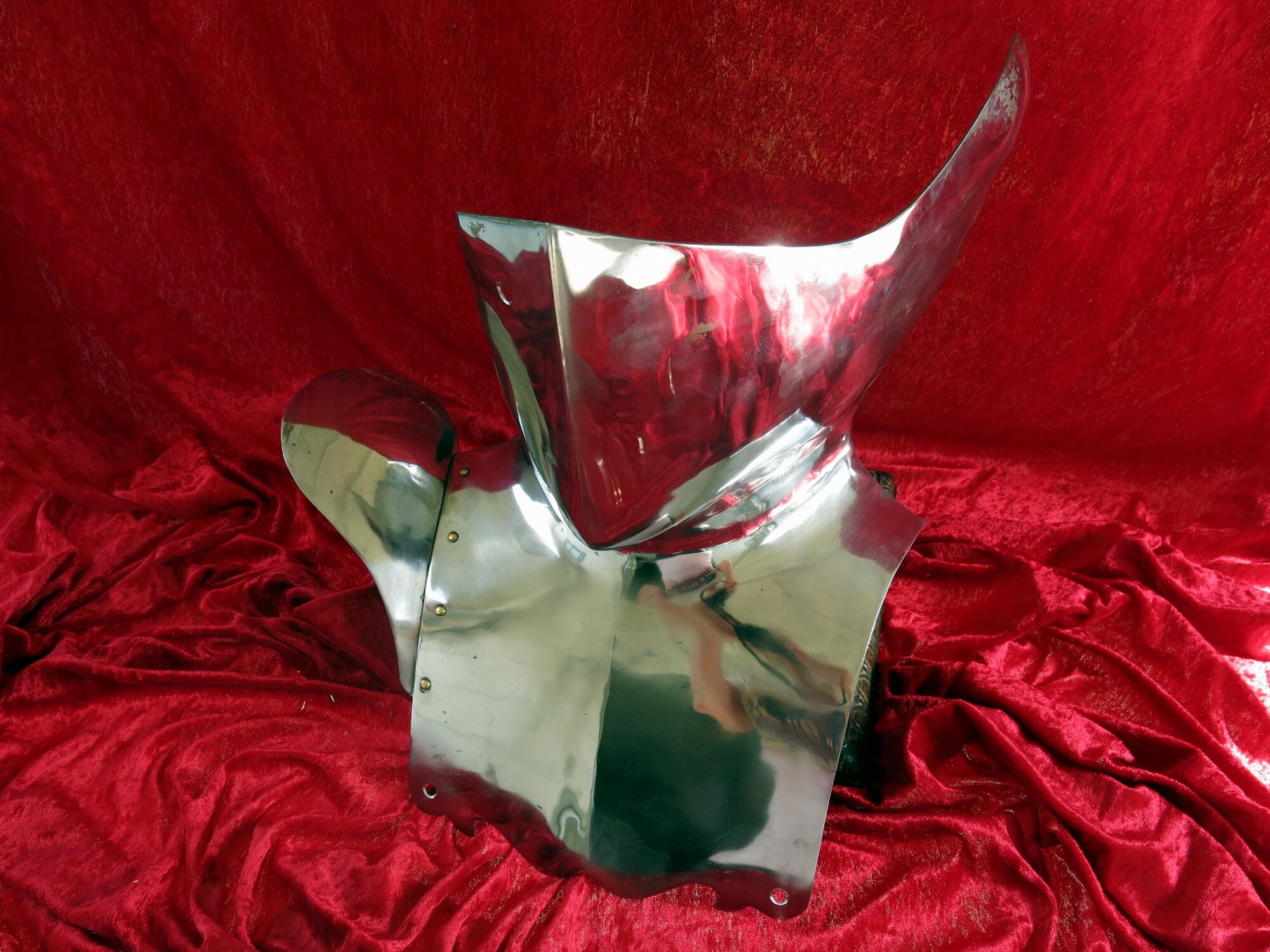 Jousting Volant Piece Armor, Heavy 16 Gauge, Medieval Armor, Knight's ...