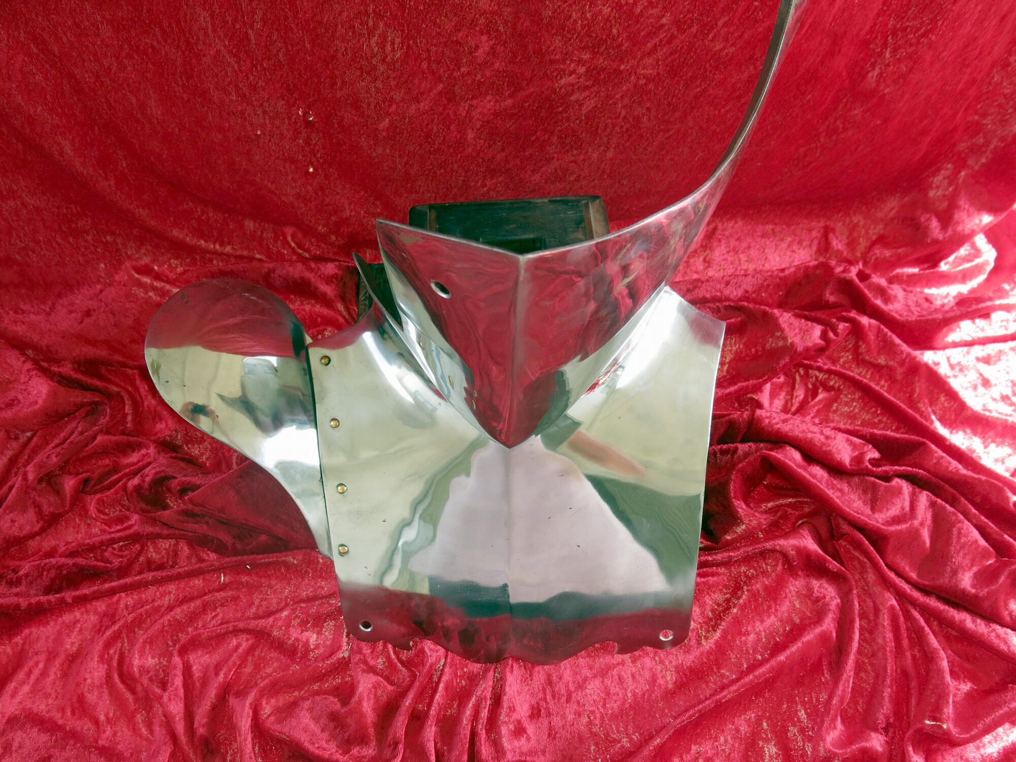 Jousting Volant Piece Armor, Heavy 16 Gauge, Medieval Armor, Knight's ...