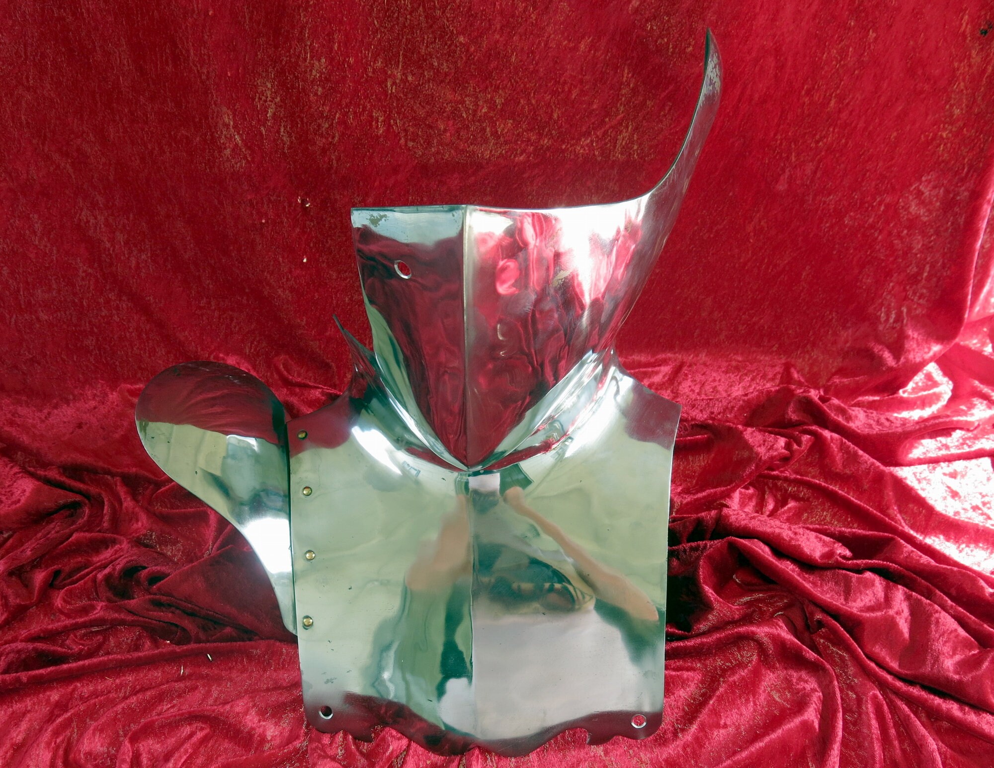 Jousting Volant Piece Armor, Heavy 16 Gauge, Medieval Armor, Knight's ...