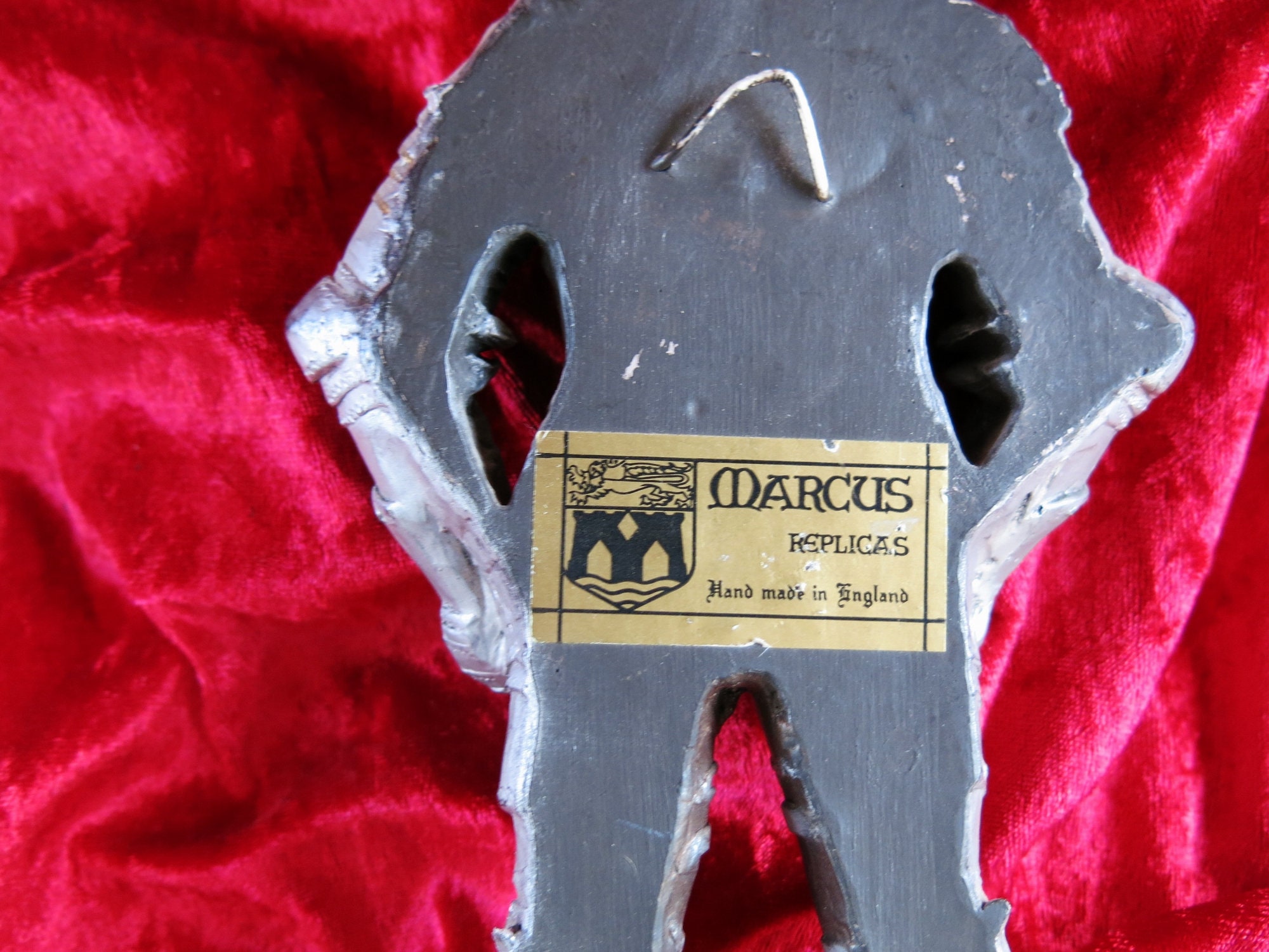 Vintage Marcus Designs Armour Henry VIII Chalkware Wall Plaque, Made in ...