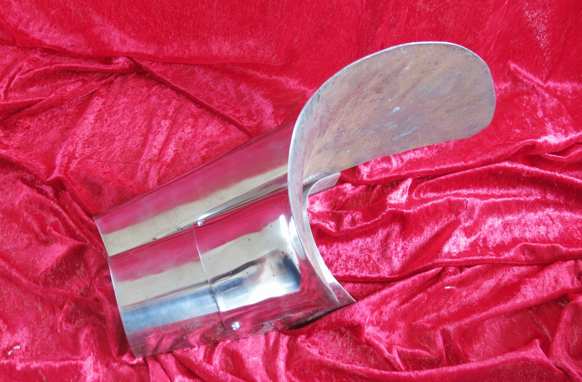 Jousting Right Vambrace With Attached Arm Shield, Heavy 16 Gauge ...