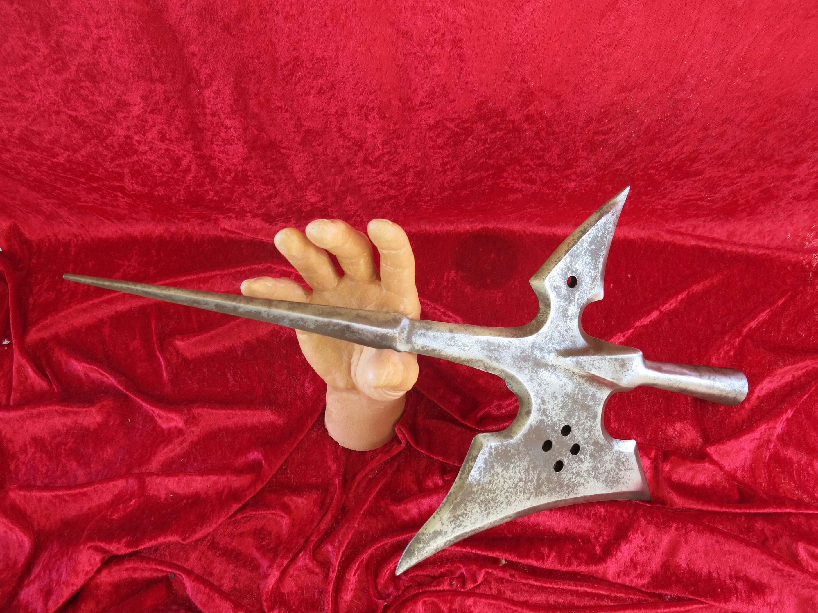 Seventh Son (2015) Movie, Screen Used Steel Halberd Head, Hollow for ...