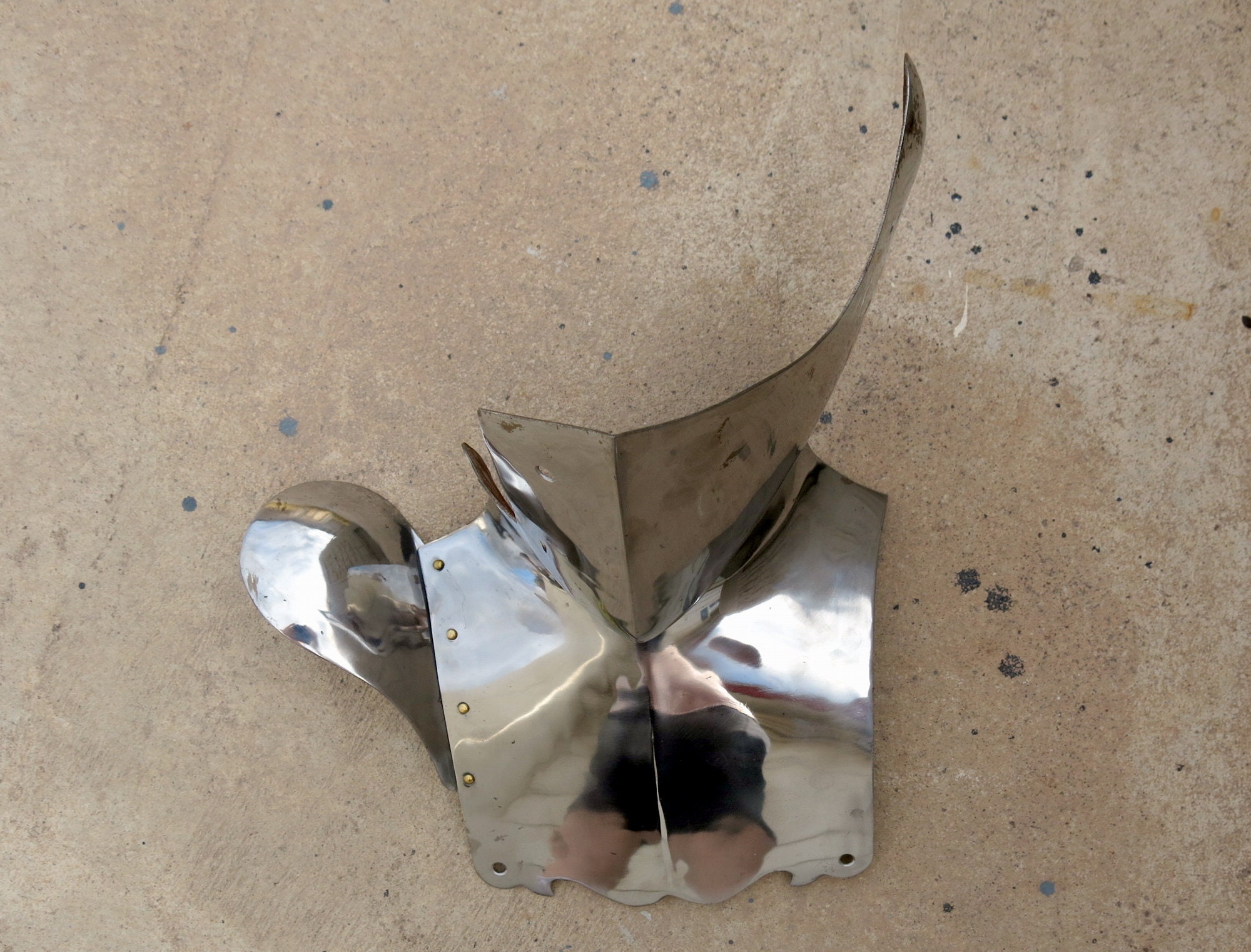 Jousting Volant Piece Armor, Heavy 16 Gauge, Medieval Armor, Knight's ...