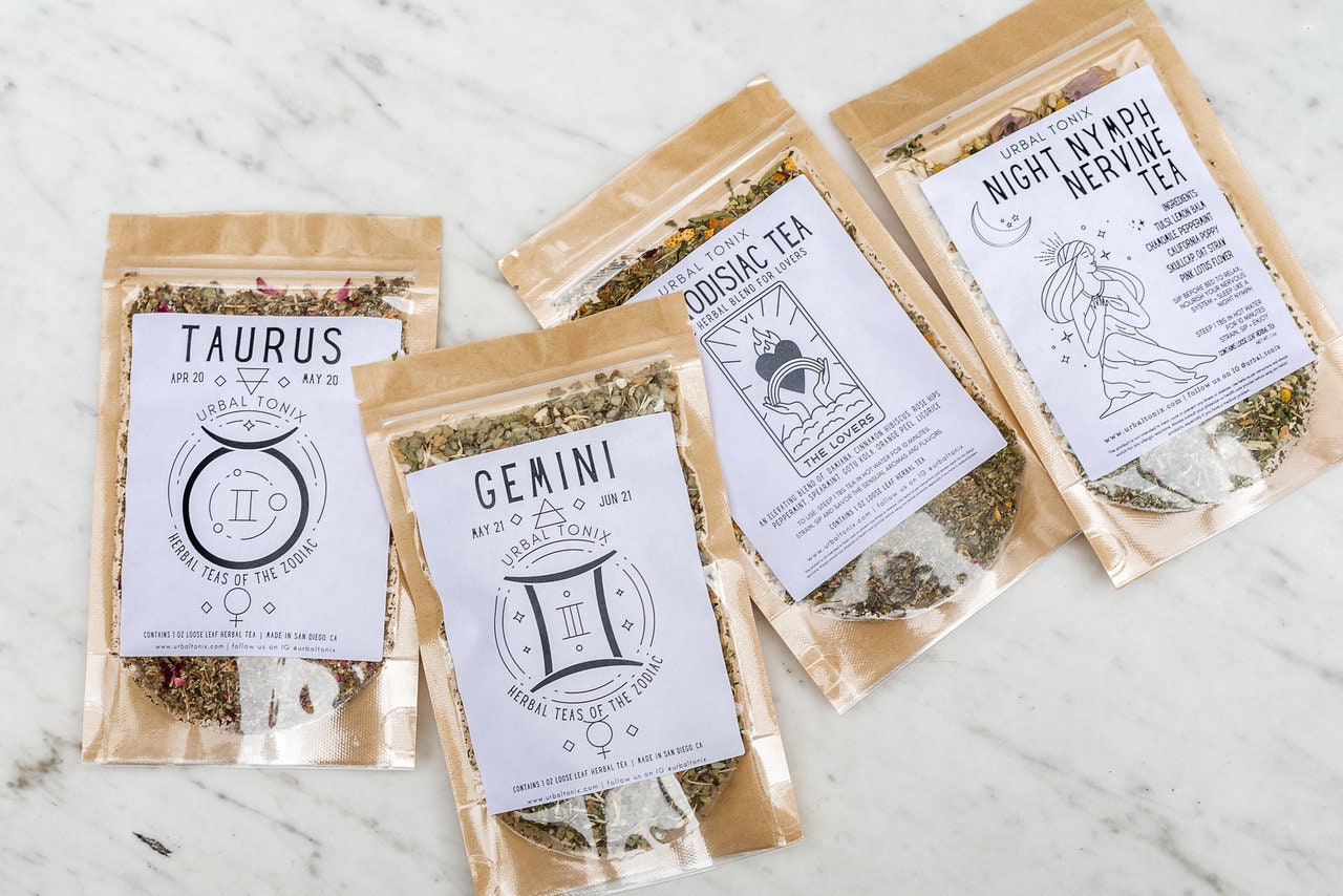 Night Nymph Nervine Organic Sleepytime Tea for Calming, Sedating ...