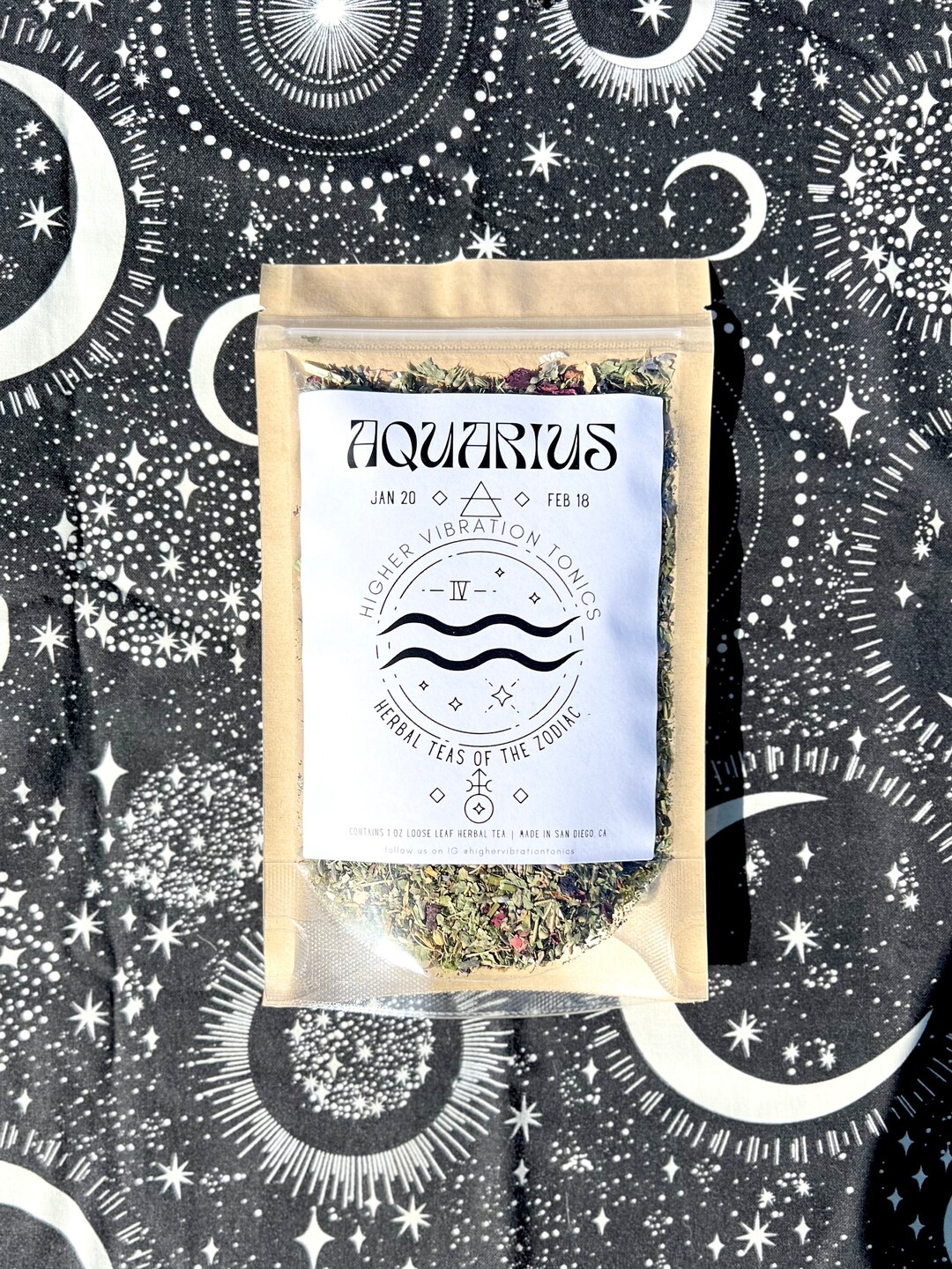 Aquarius | Herbal Teas of the Zodiac | Calming Tea Blend, Uplifting ...