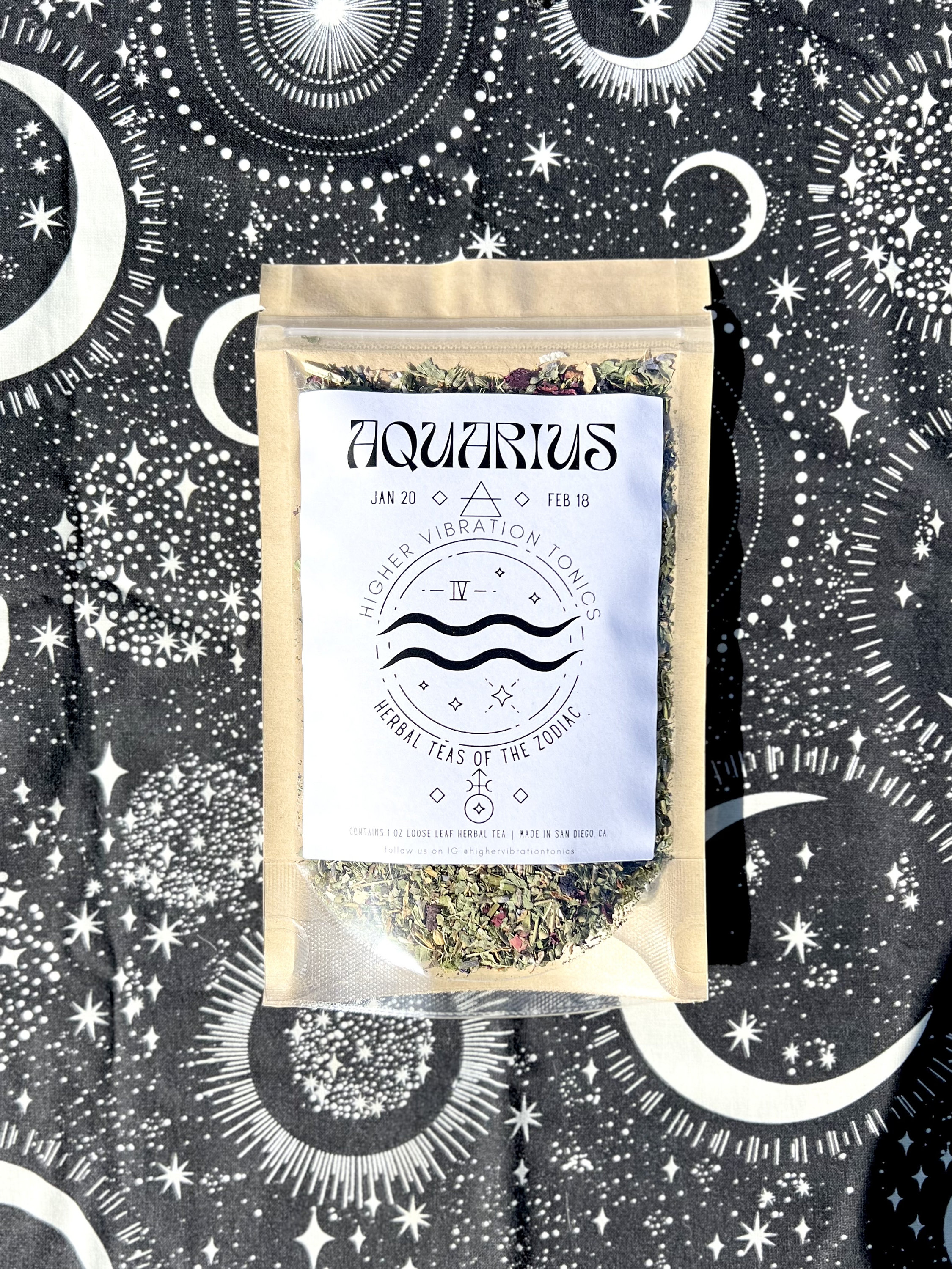 Aquarius | Herbal Teas of the Zodiac | Calming Tea Blend, Uplifting ...