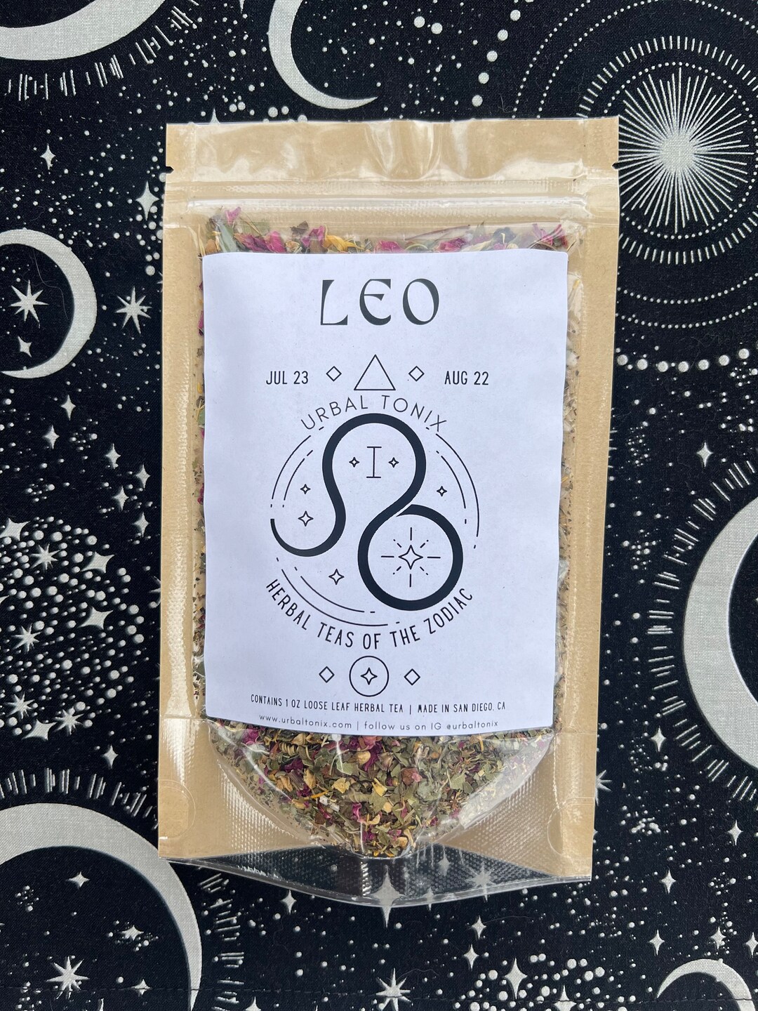 Leo Herbal Teas of the Zodiac - Etsy