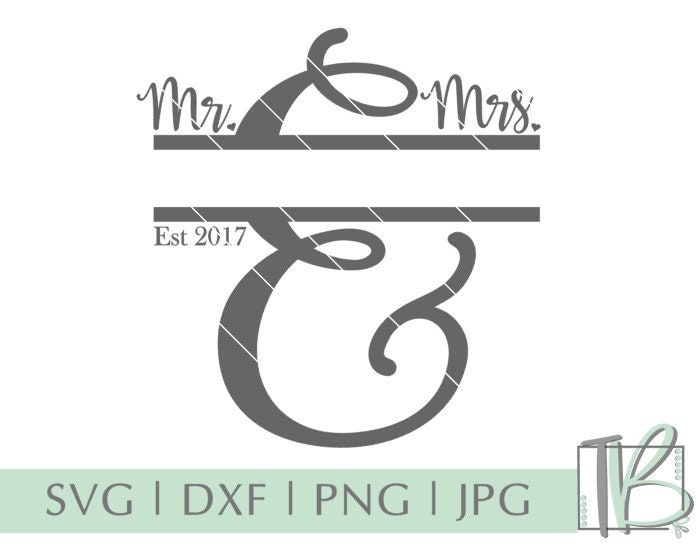 Mr Mrs SVG Established Name Svg Wedding Svg Last Name SVG | Etsy