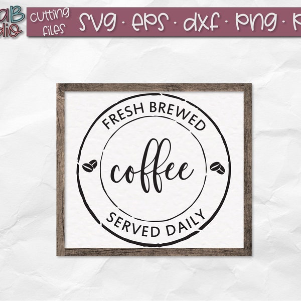 Coffee Sign Svg - Etsy