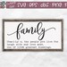 Family Definition SVG, Home Sign Svg, Family Sign Svg, Farmhouse Style ...