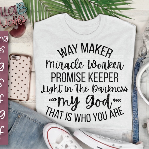 Way Maker Svg - Etsy