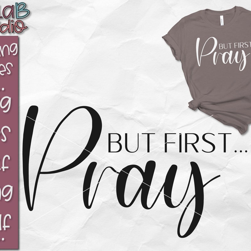 Pray First - Etsy