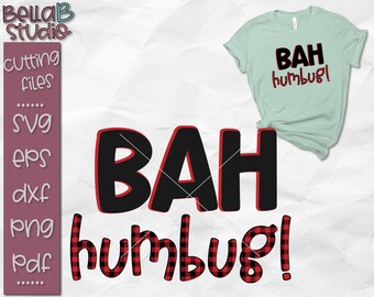 Bah Humbug Svg - Etsy