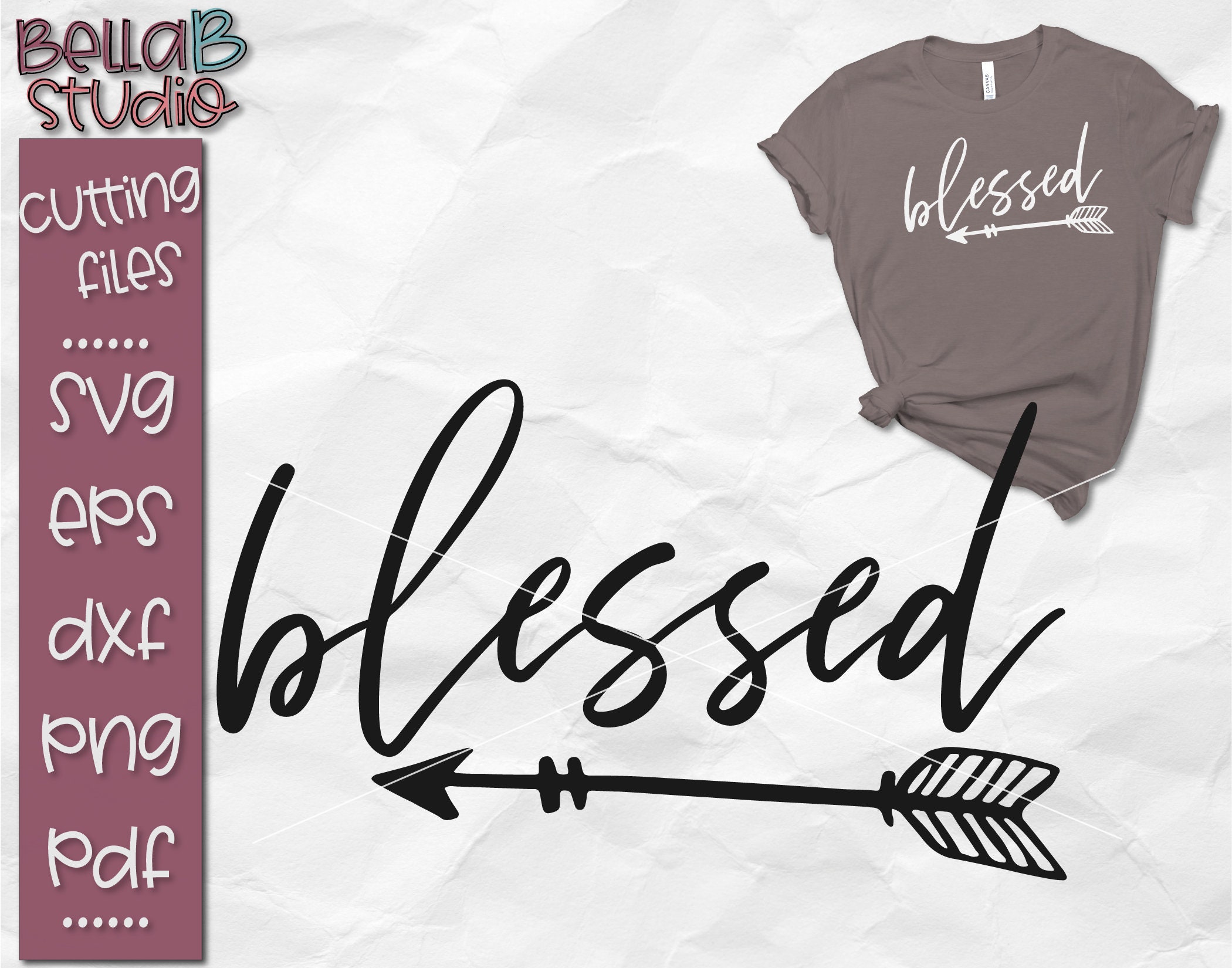 Blessed SVG, Arrow Svg, Grateful, Thankful, Thanksgiving, Fall, Autumn ...