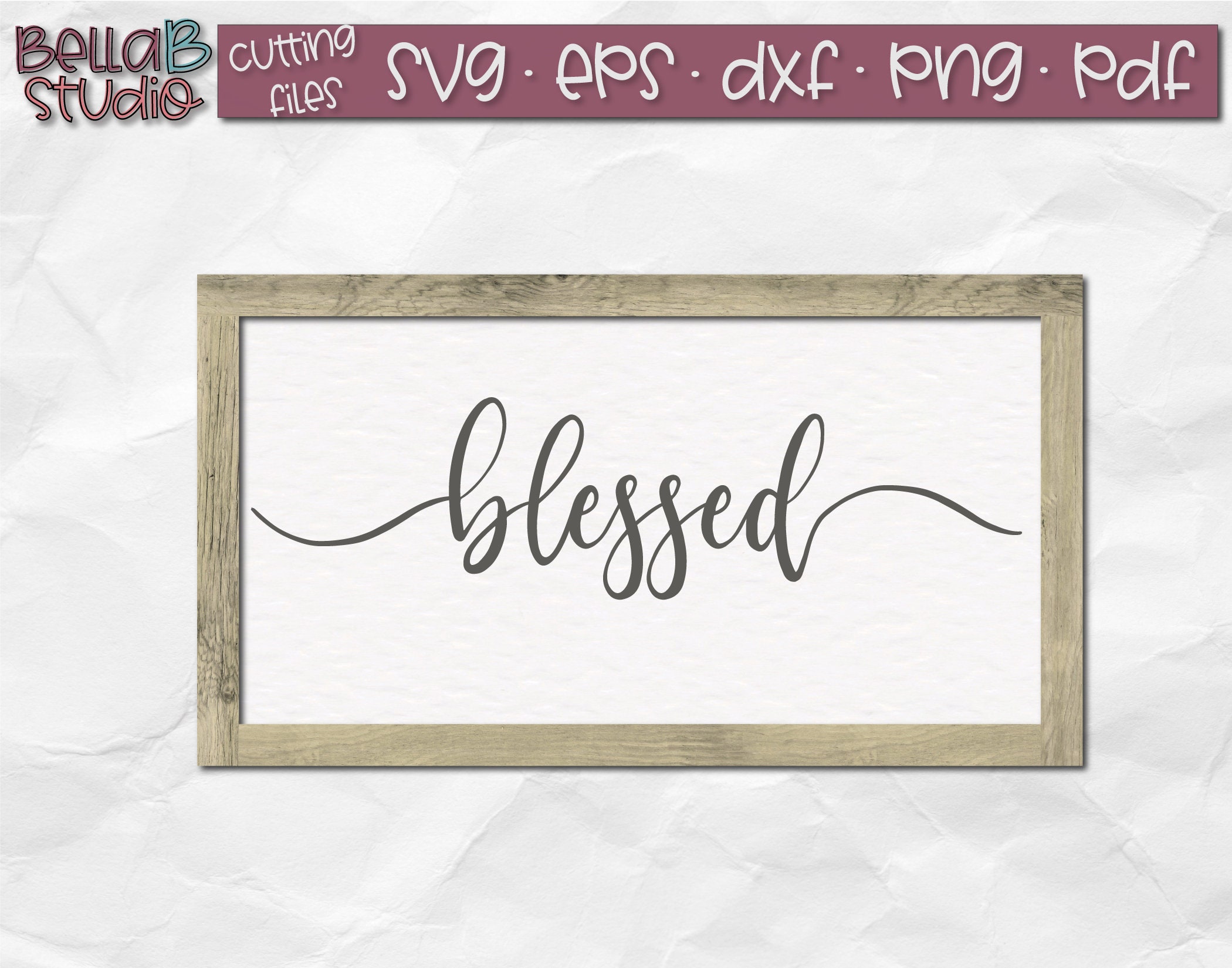 Blessed SVG, Blessed Sign SVG, Rustic Sign Svg, Wood Sign Svg ...
