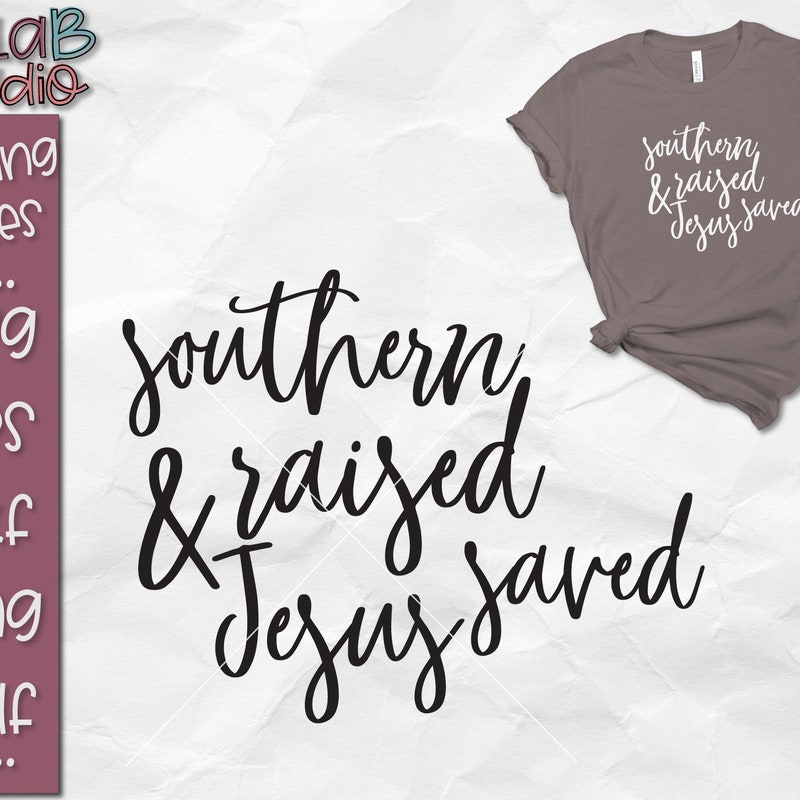 Southern Raised Svg - Etsy