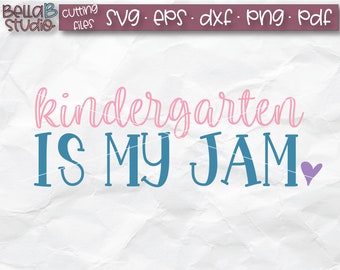 Pre K is My Jam Svg - Etsy