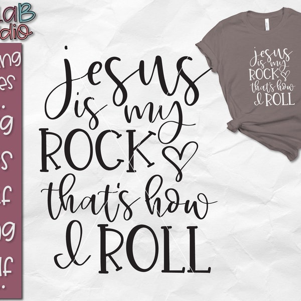 Jesus is My Rock - Etsy