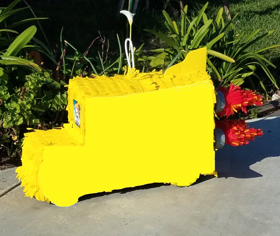 One Sided Magic School Bus Pinata - Etsy