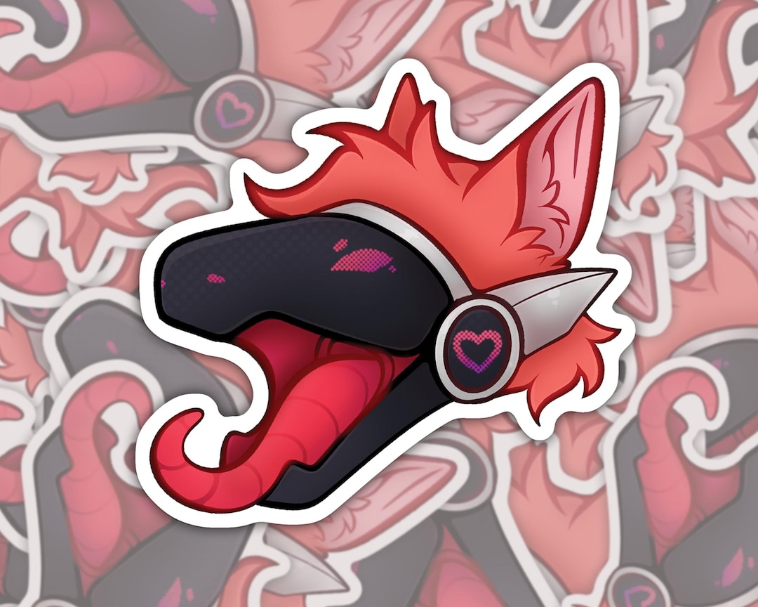 Protogen Maw : Vinyl Vore Sticker - Etsy