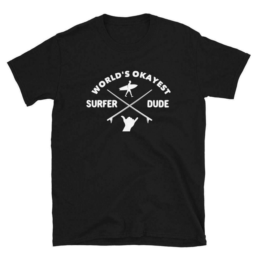 Surfer Dude Shirt / Surfing Coach Gift / Hit Lips Shirt / Surf Shop Tee ...
