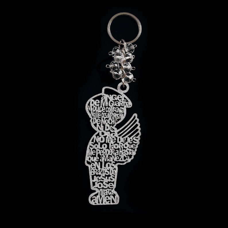 Wood Key Chain Favors-baby Angel Party Favors. - Etsy