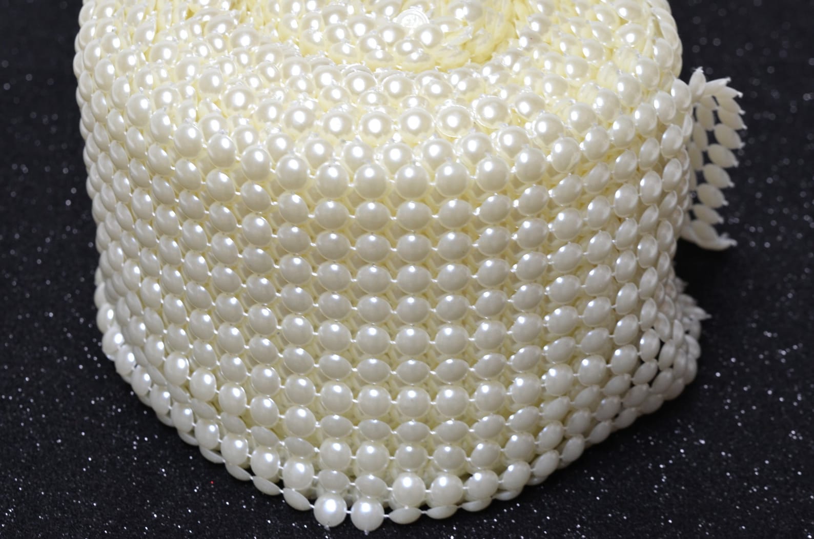 Pearl Mesh Roll Flat Back 8mm Party Decorations. 12 Row. - Etsy