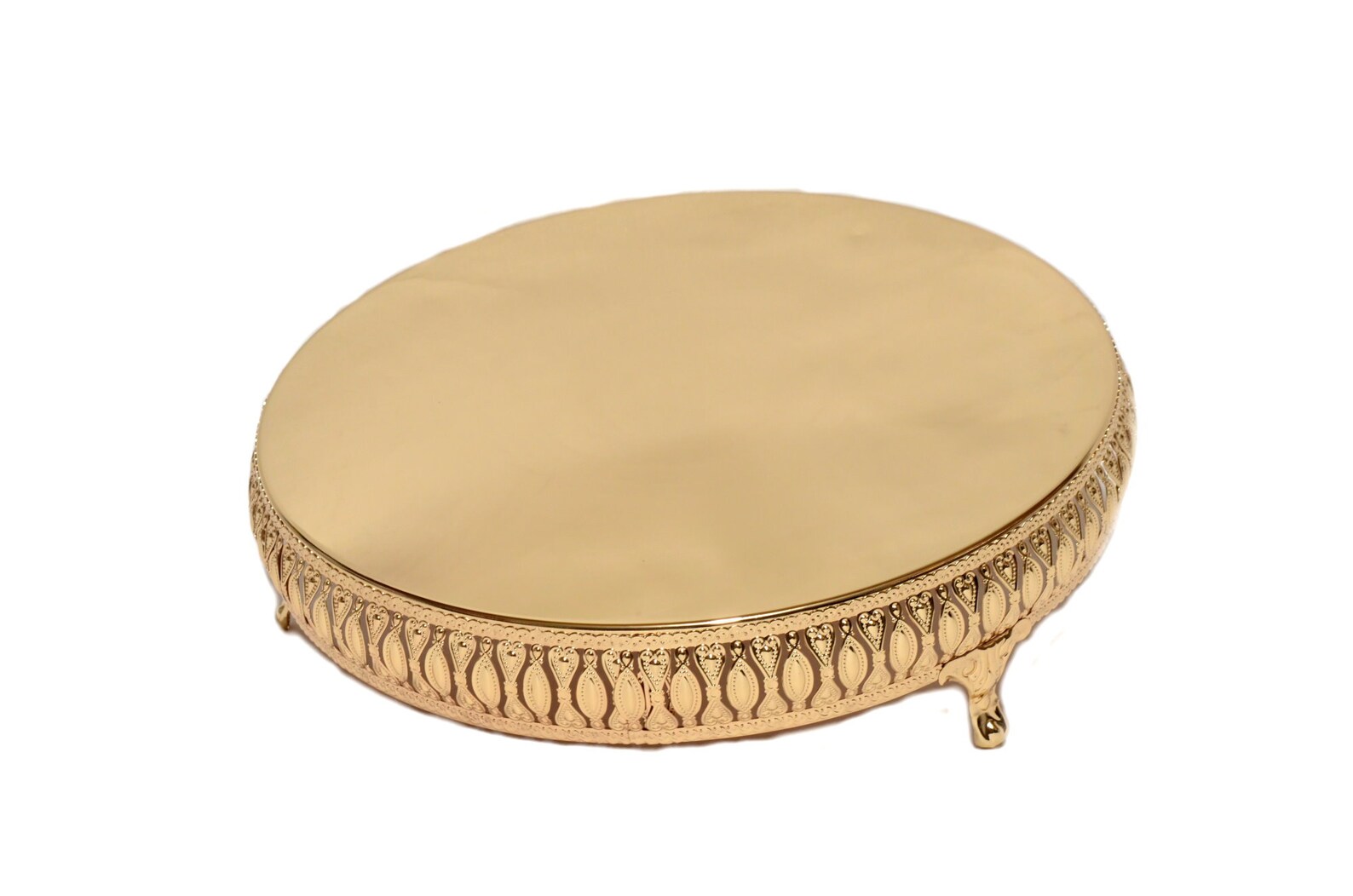 Wedding Cake Stand-round Cake Stand Riser - Etsy