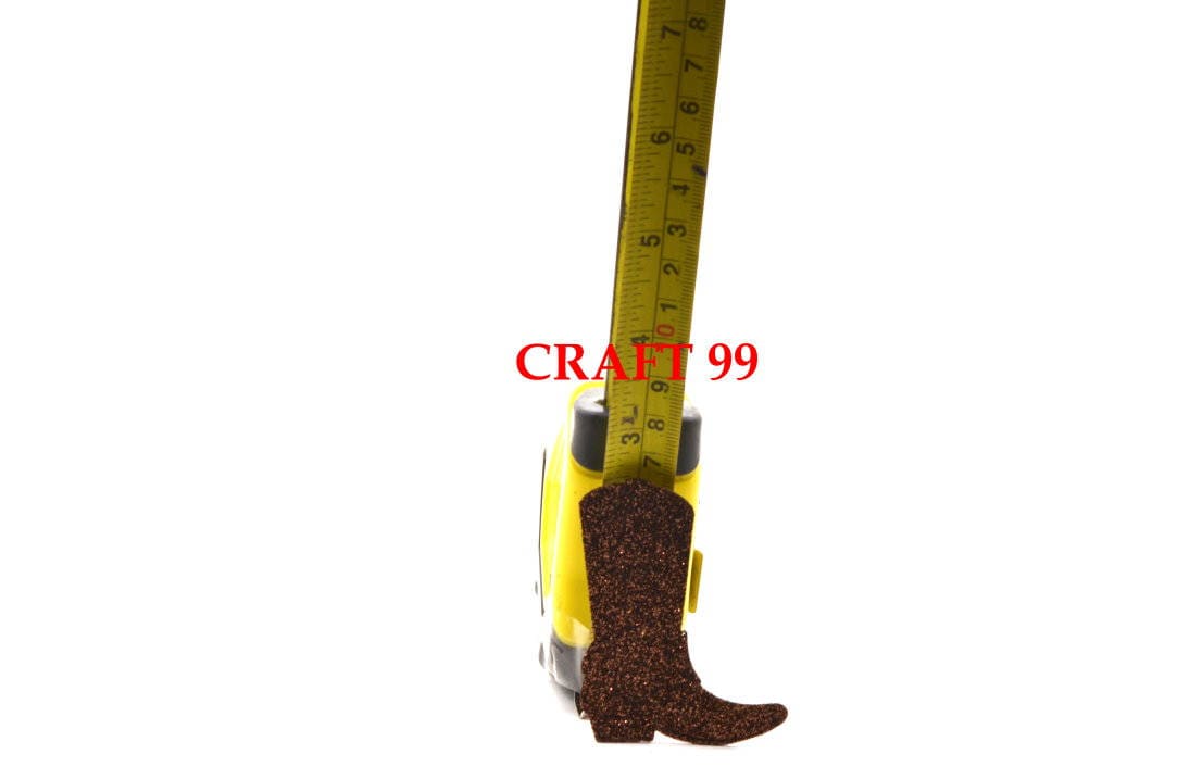 Glitter Foam Cowboy Boots Party Decoration. | Etsy