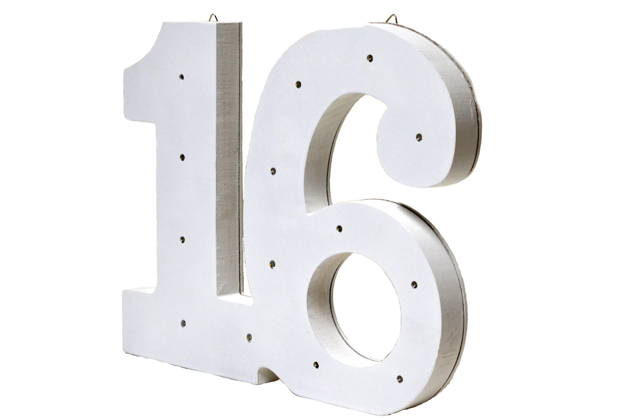 Marquee Number 16 - Etsy