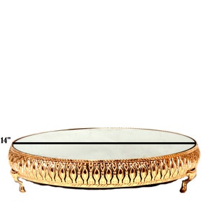 Wedding Cake Stand Mirror Top 3 Pieces Set. - Etsy