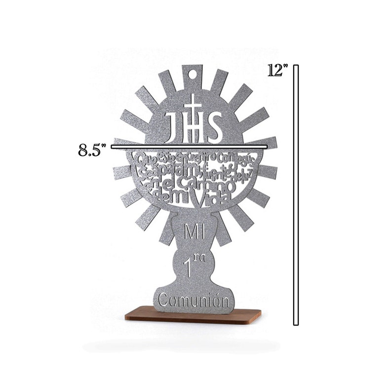 Caliz Communion-baptism Gift. Spanish Version. - Etsy