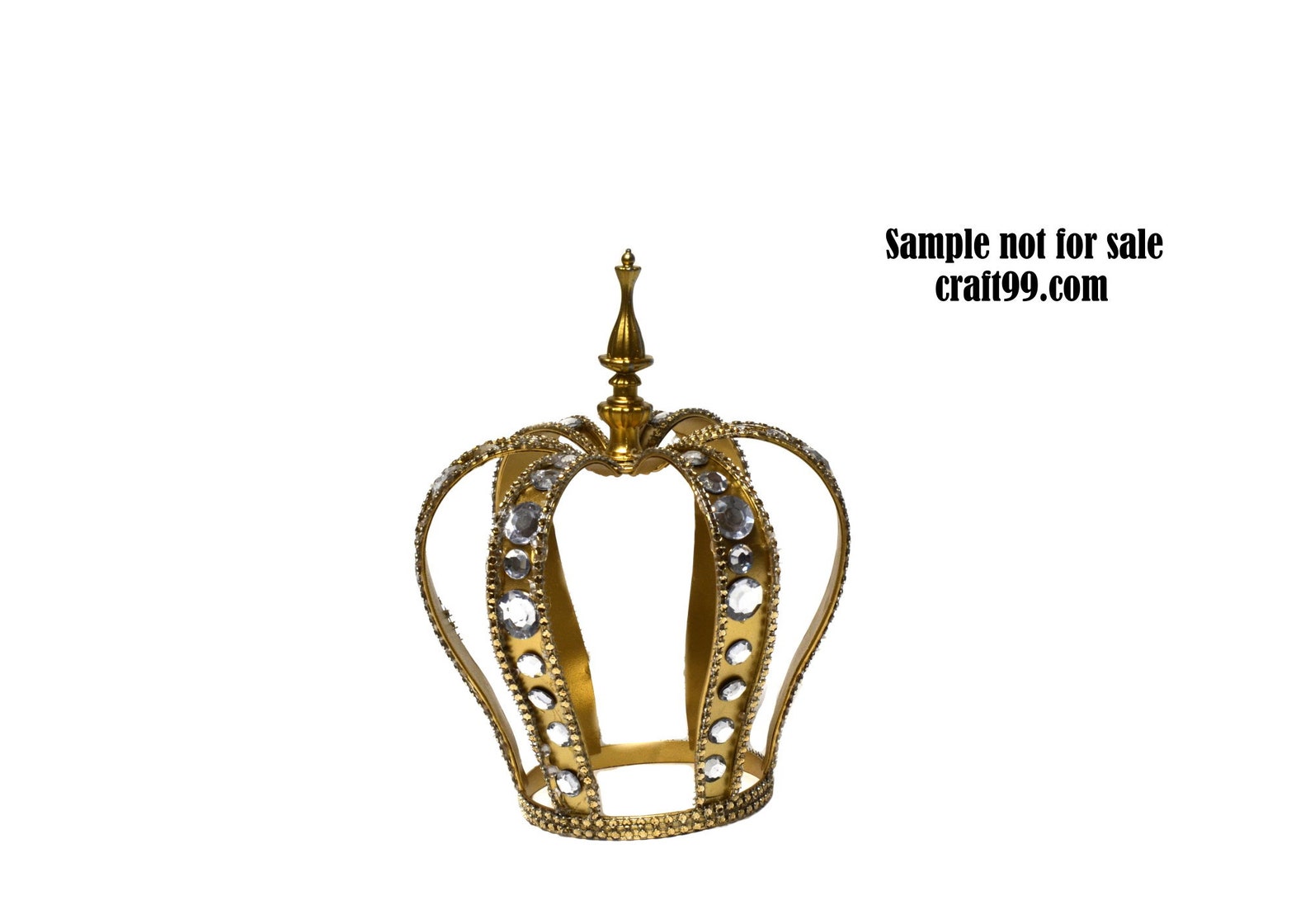 Metal Gold Crown-cake Topper-sweet Fifteen-party Decorations. 9.5 ...