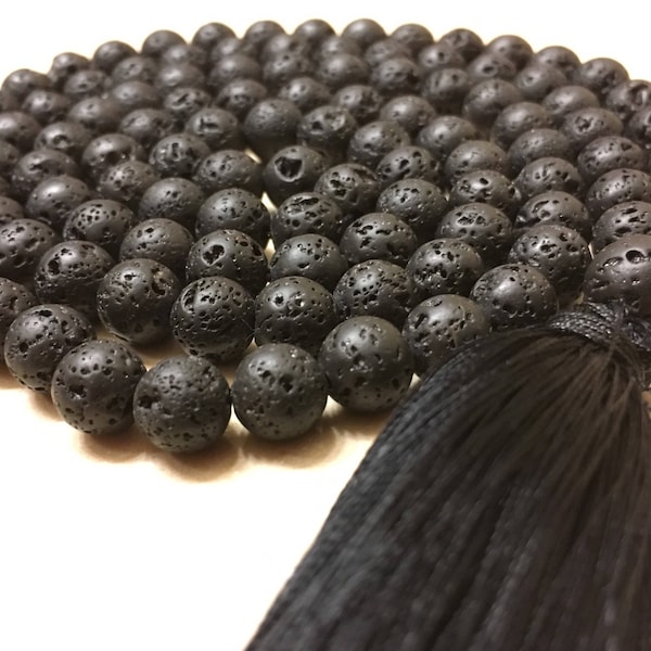 Lava Rock Necklace - Etsy