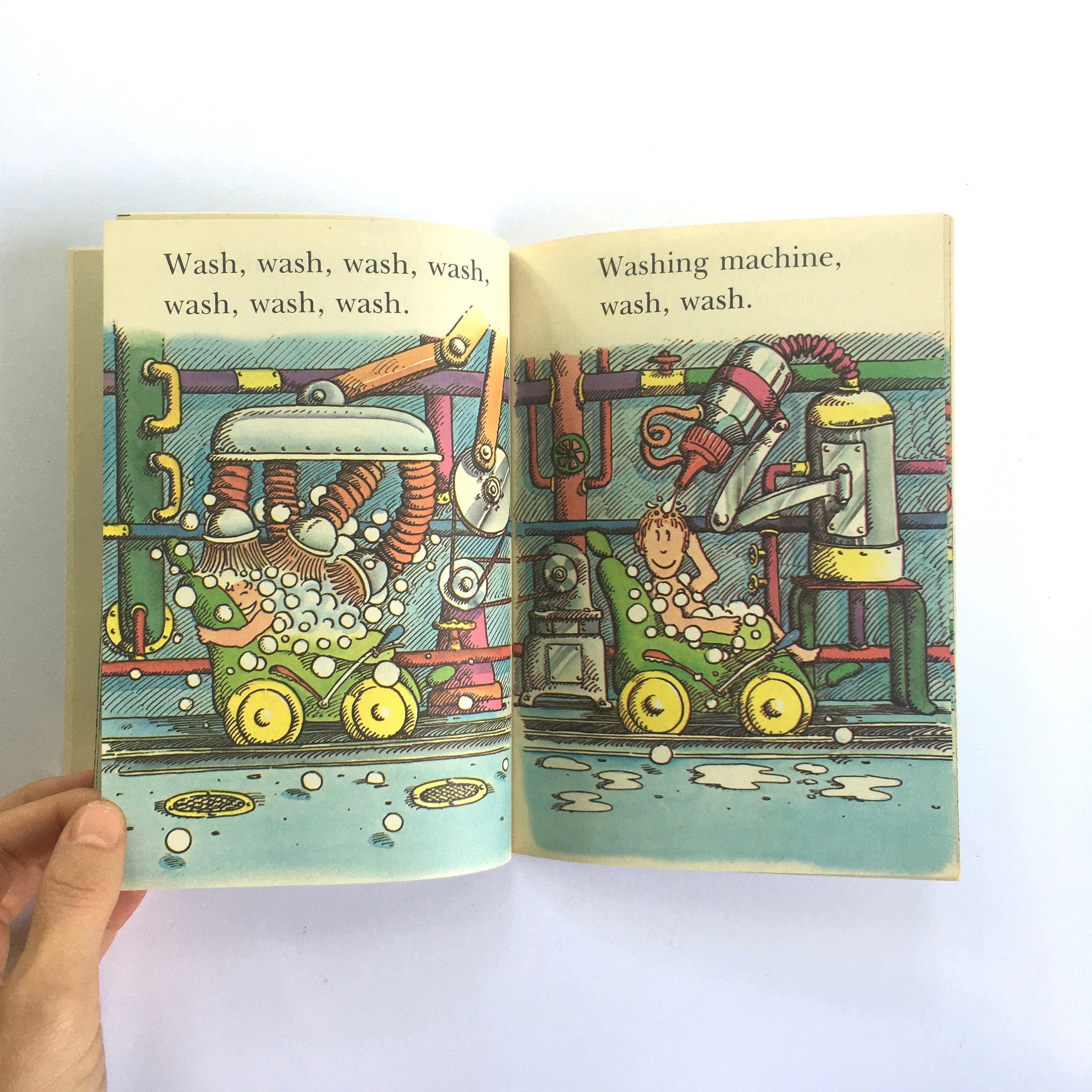 The Marvelous Mud Washing Machine by Patty Wolcott - Etsy