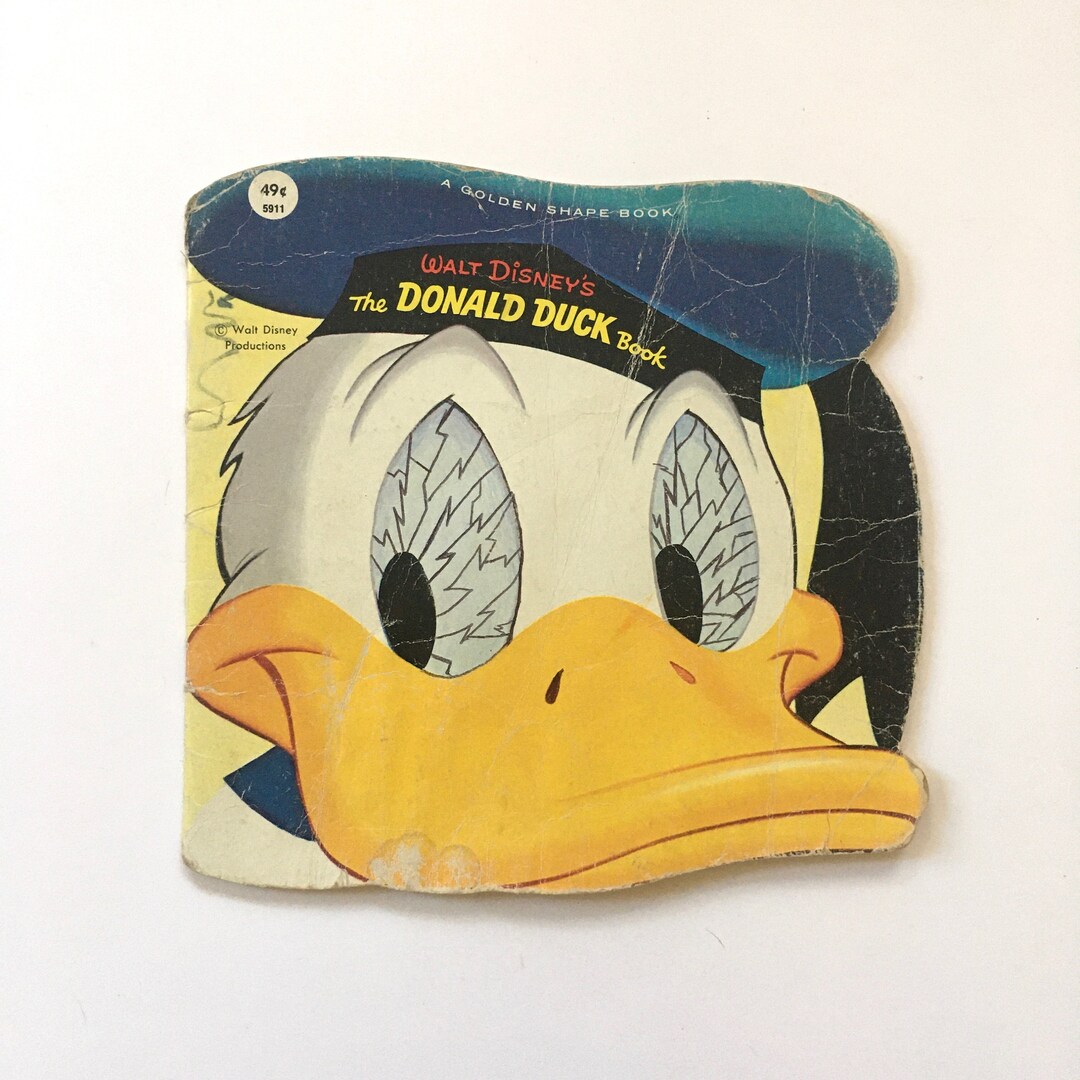 Walt Disney's the Donald Duck Book by Daphne Davis - Etsy