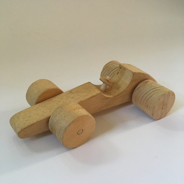 Wood Toy Race Car - Etsy