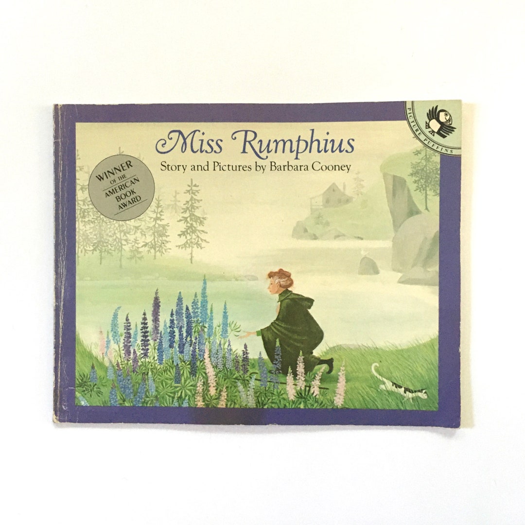 Miss Rumphius Written and Illustrated by Barbara Cooney - Etsy