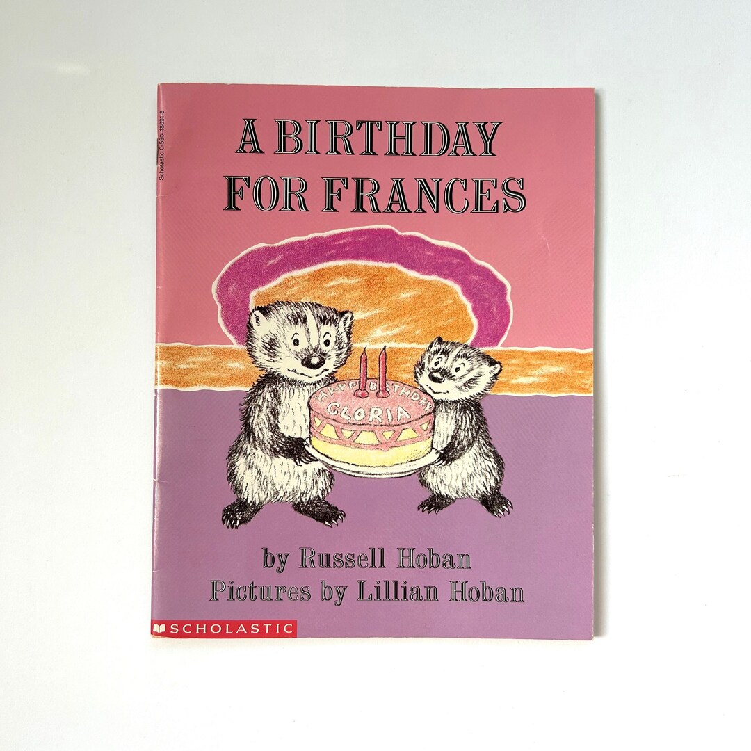 A Birthday for Frances by Russell Hoban Illustrated by Lillian Hoban - Etsy